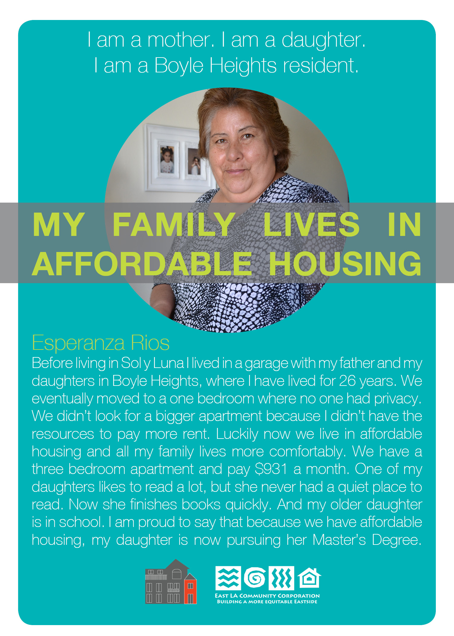 Affordable Housing Tenant Stories – East LA Community Corporation